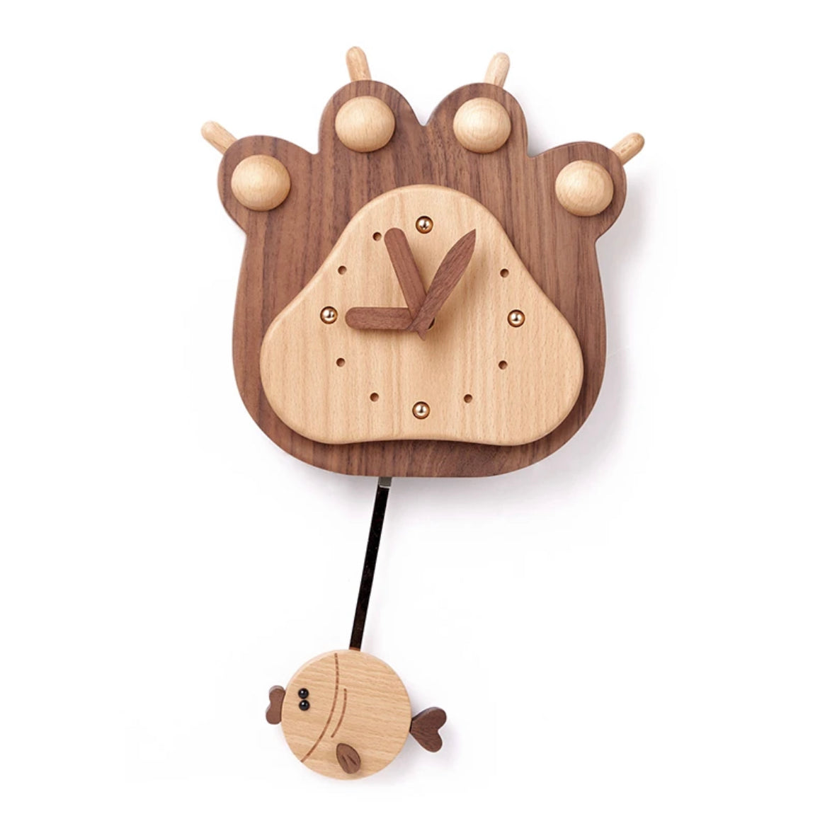 Handmade Wooden Clocks Wooden Gear Wall Clock The Crafted Maker